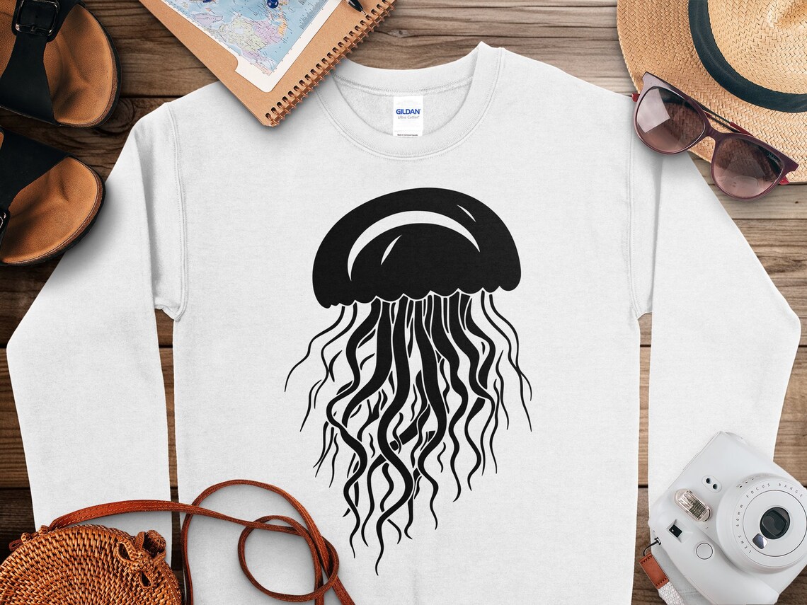 JELLYFISH SVG, JELLYFISH Svg Files for Cricut, Jellyfish Clipart ...