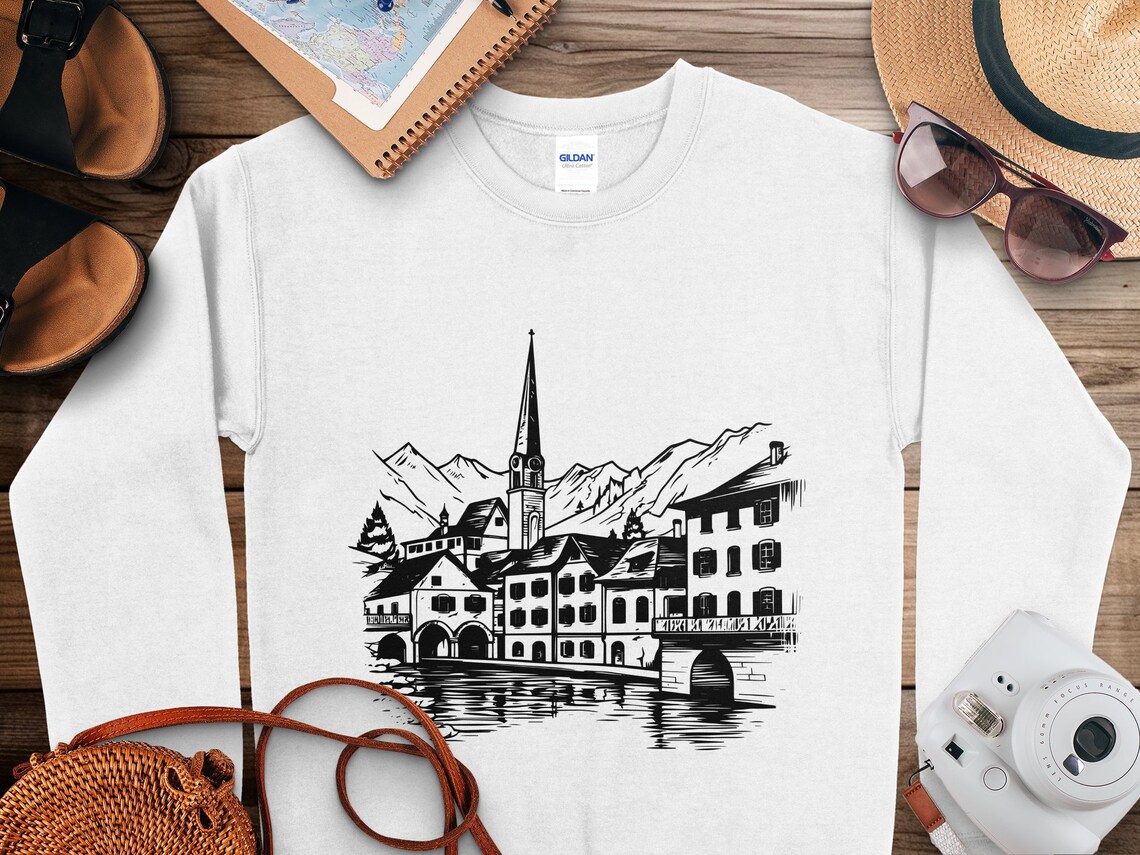 ZURICH SWITZERLAND SVG, Zurich Swiss Svg Files for Cricut, Limmat River ...