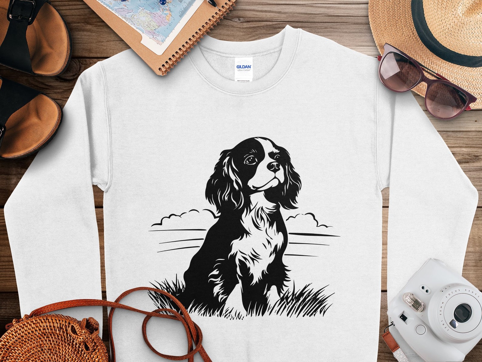 CAVALIER KING CHARLES Spaniel Svg, Cavalier King Charles Spaniel Svg ...
