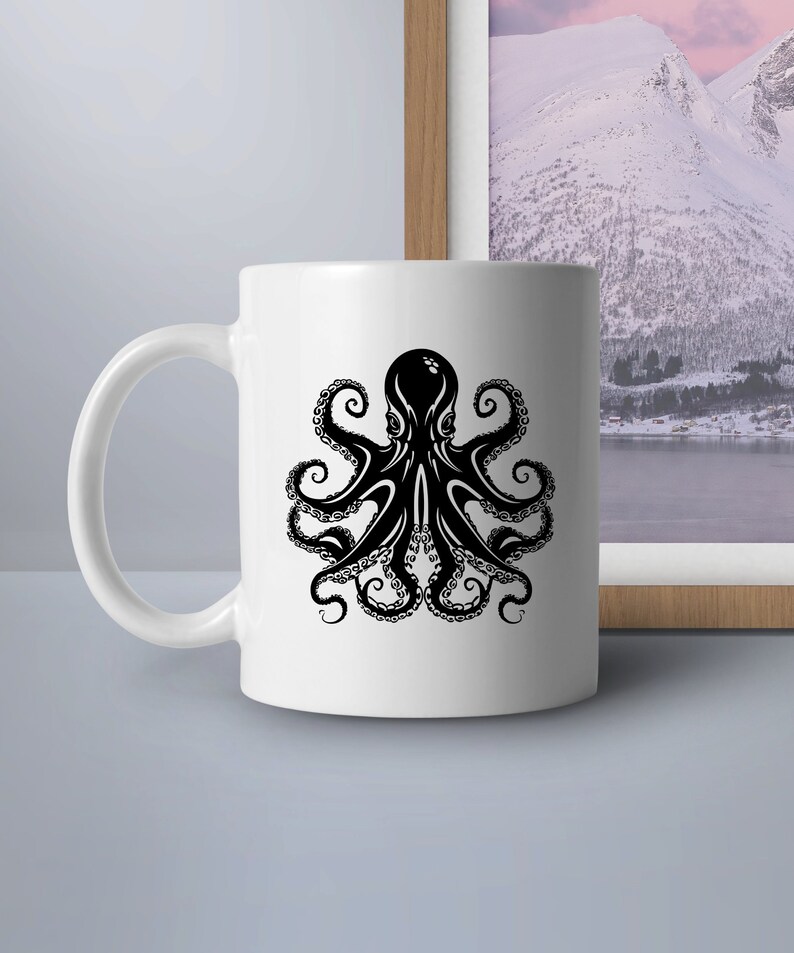 OCTOPUS TENTACLES SVG, Octopus Tentacles Svg Files for Cricut, Ocean ...