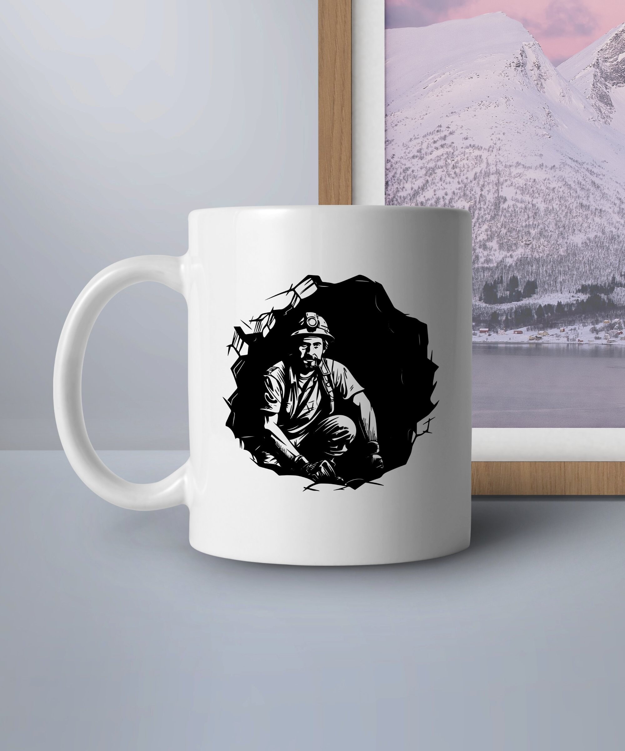 MINER PROSPECTOR SVG, Coal Prospector Svg Files for Cricut, Gold Miner ...