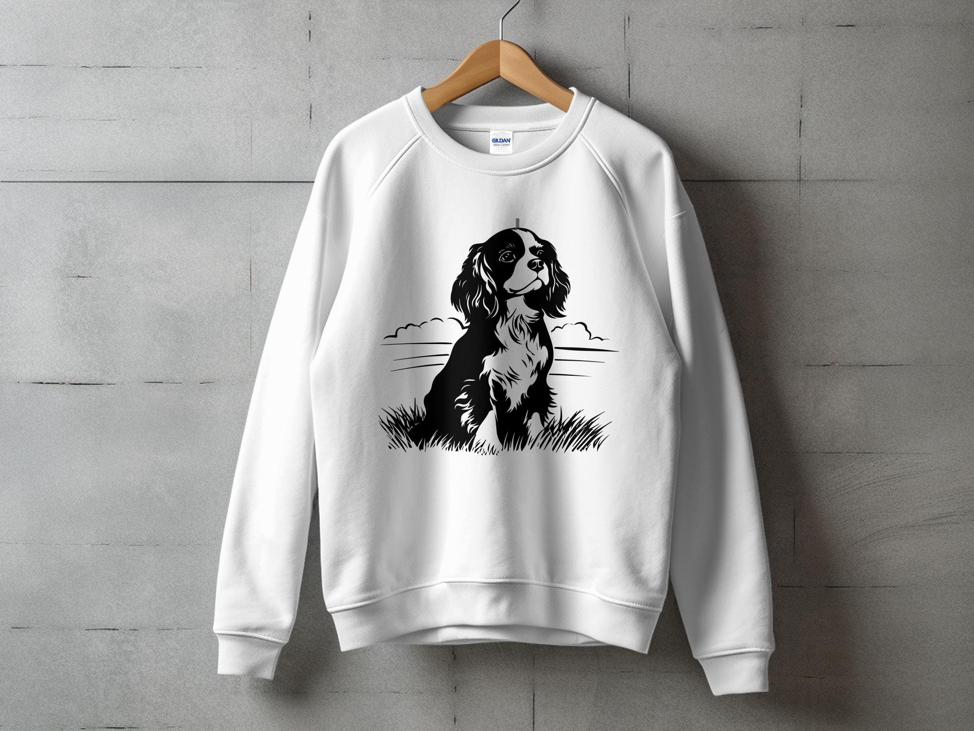 CAVALIER KING CHARLES Spaniel Svg, Cavalier King Charles Spaniel Svg ...