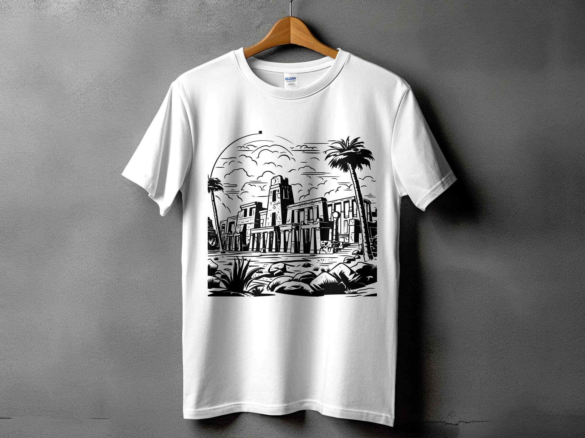KARNAK TEMPLE COMPLEX Svg, Karnak Temple Desert Svg Files for Cricut ...