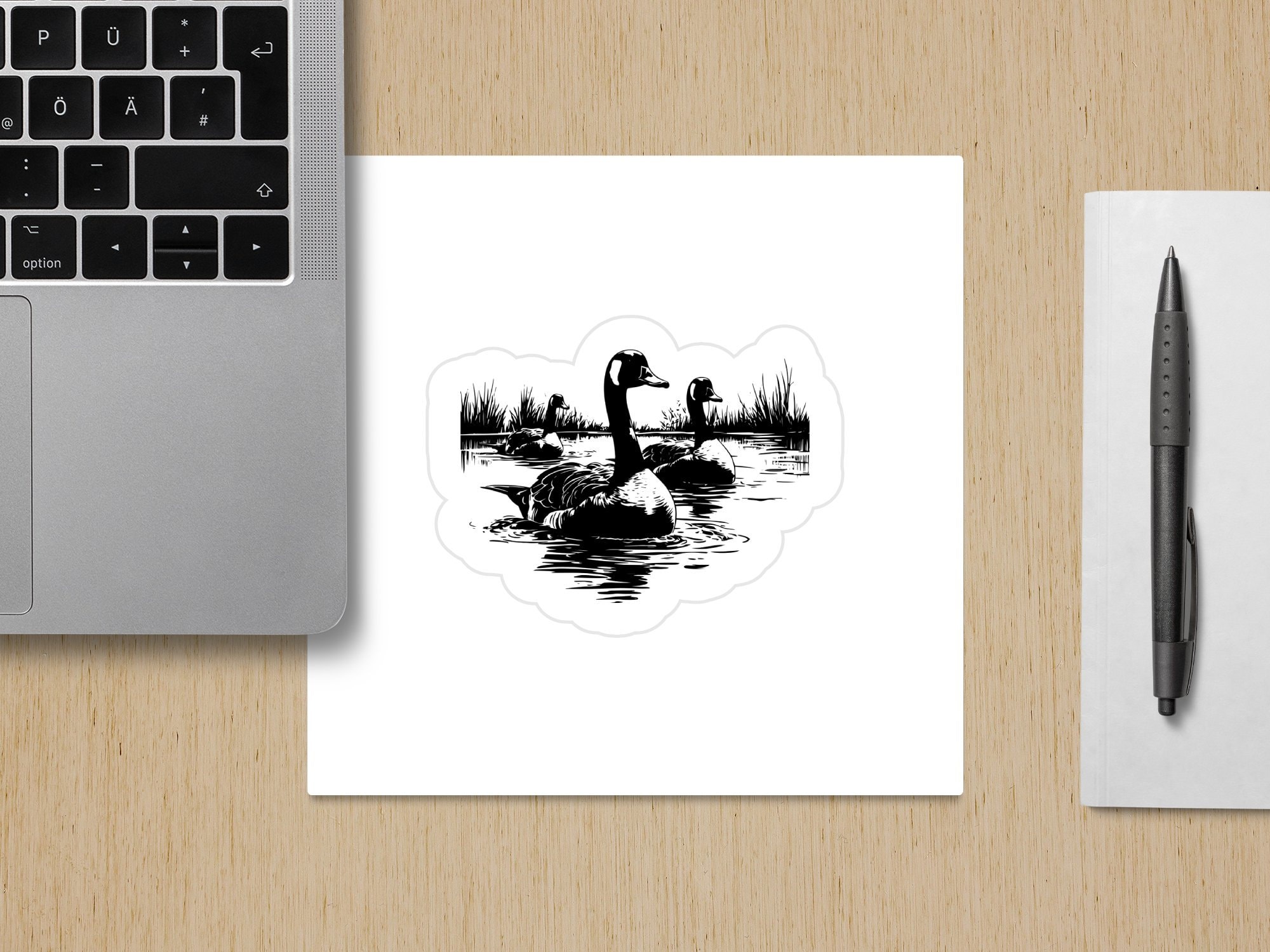WILD GOOSE SVG, Canadian Geese Svg Files for Cricut, Geese Clipart ...