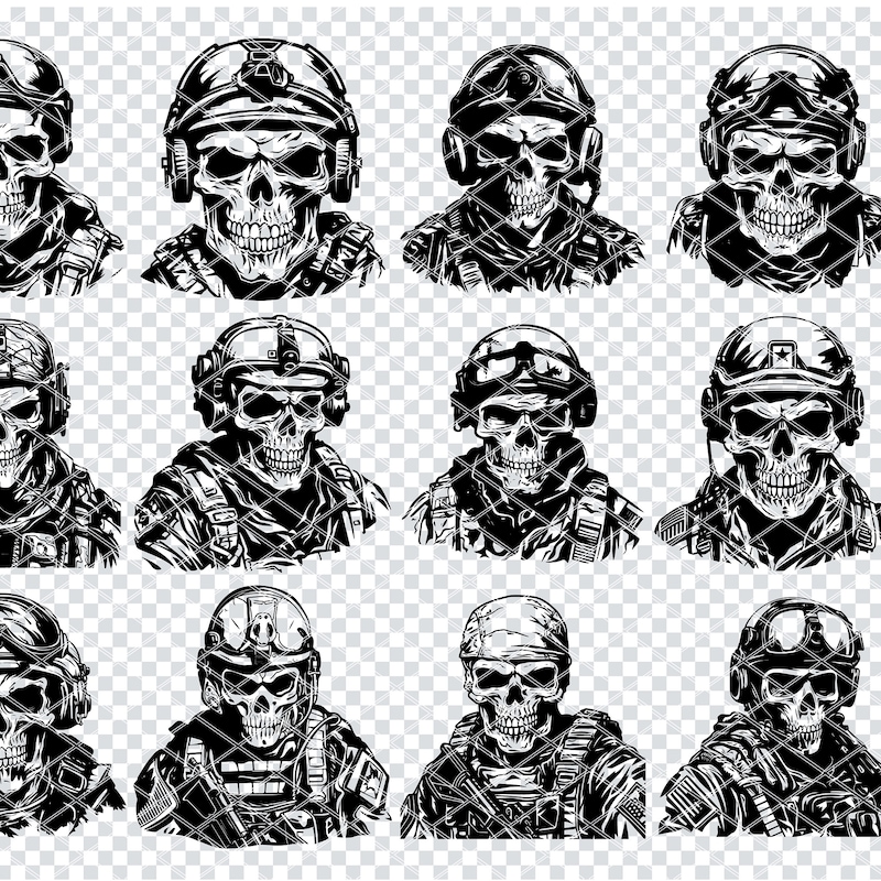 Skeleton Army Fantasy Art - Etsy