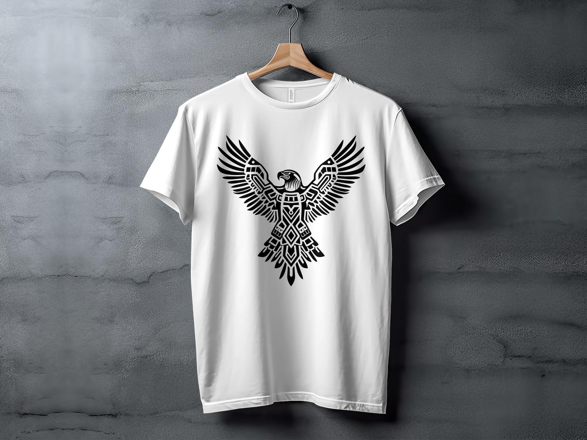 AZTEC EAGLE SYMBOL Svg, Aztec Eagle Tribal Svg Files for Cricut, Aztec ...