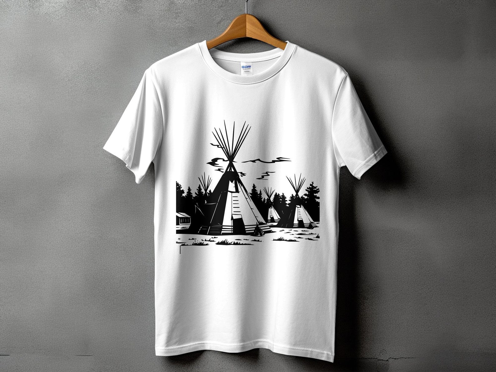 INDIAN TIPI TEEPEE Svg, Native American Tipi Camp Svg Files for Cricut ...