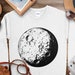 FULL MOON SVG, Lunar Moonlight Svg Files for Cricut, Moon With Crater ...