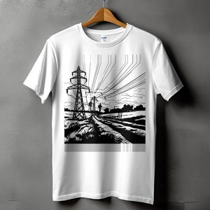 ELECTRIC POWER LINES Svg, Power Lines Grid Svg Files for Cricut, Power ...