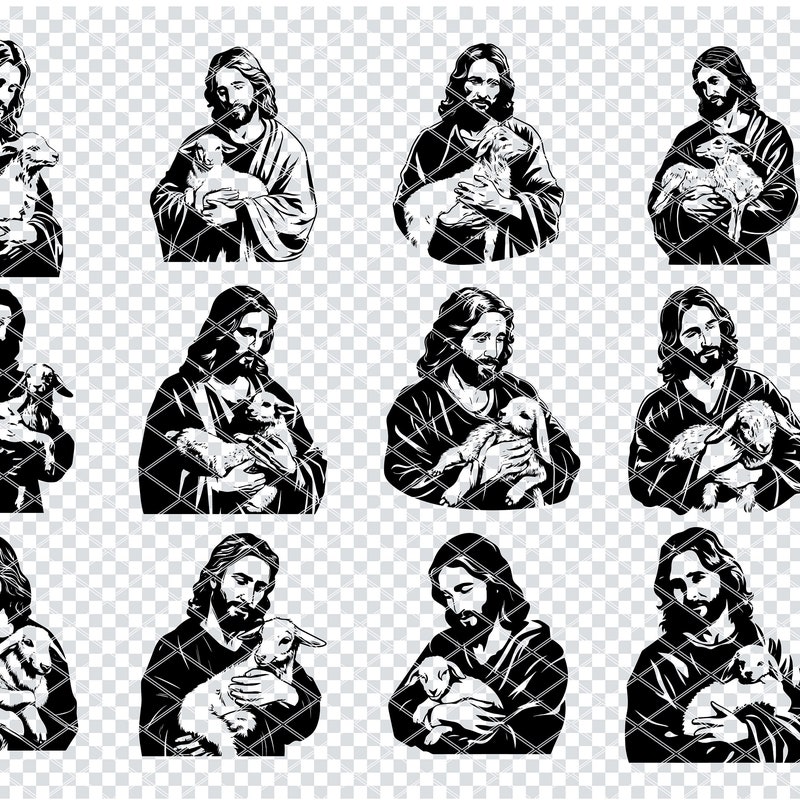 Jesus Christ Svg - Etsy