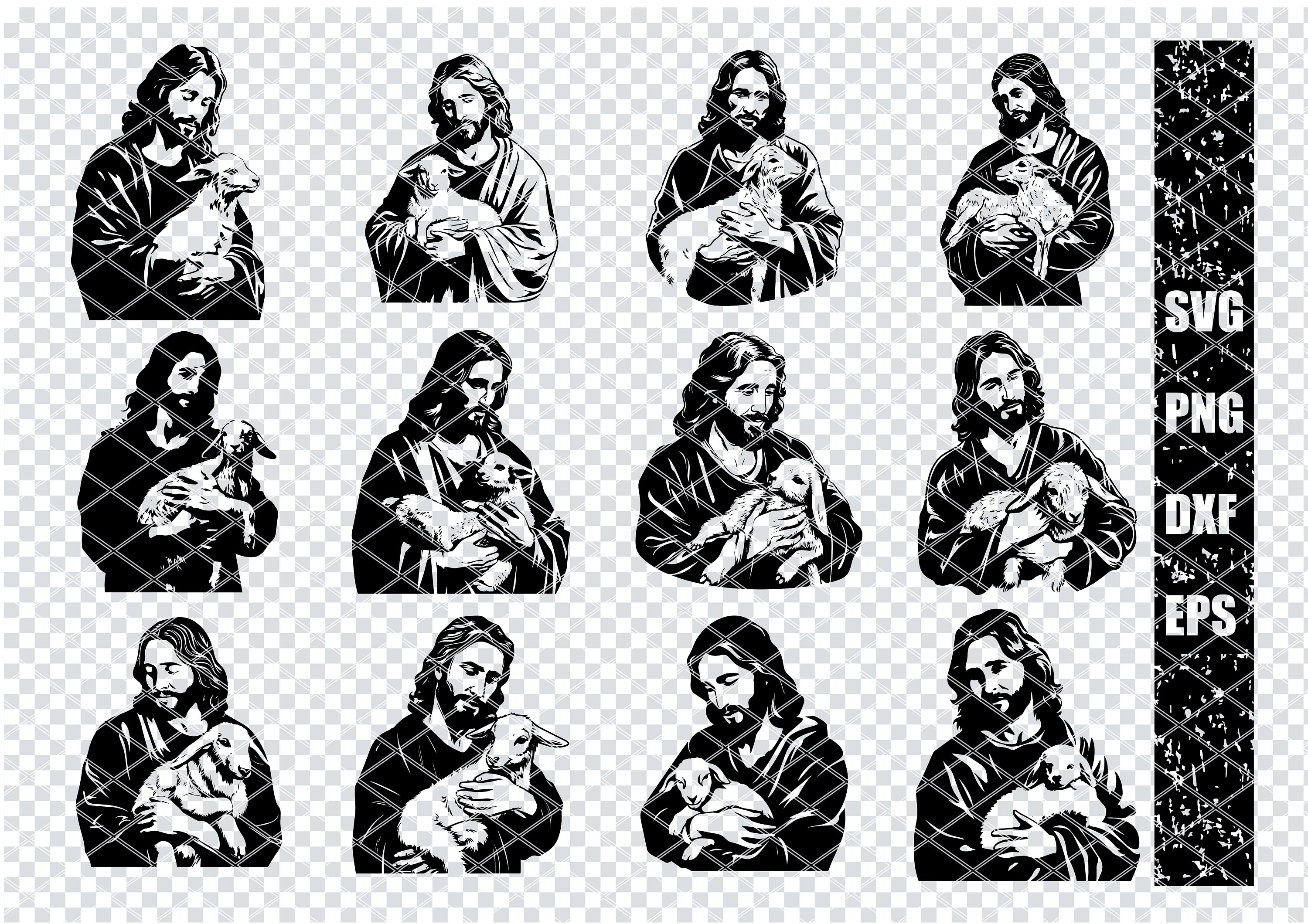 JESUS CHRIST SVG, Jesus Christ Messiah Svg Files for Cricut, Son of God ...