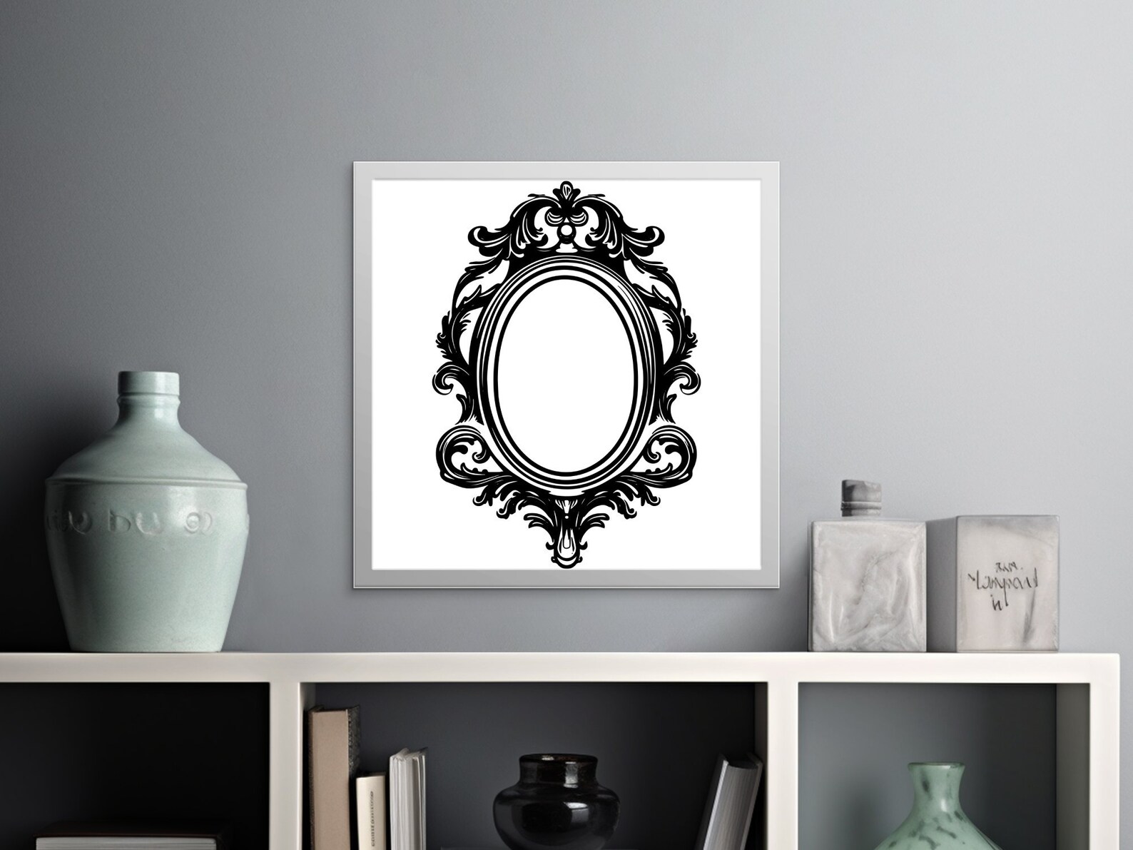 ANTIQUE MIRROR SVG, Vintage Mirror Svg Files for Cricut, Old Classic ...