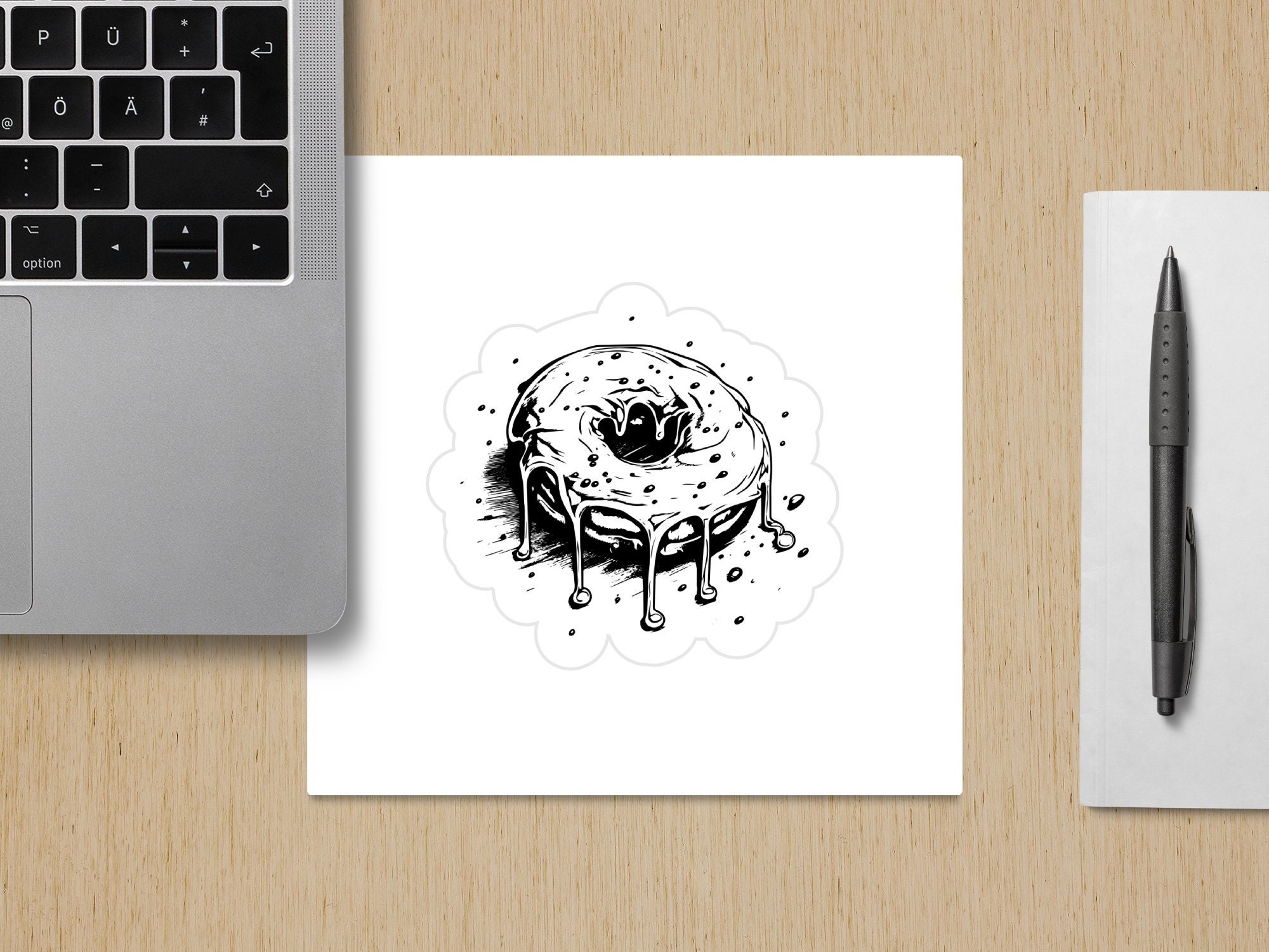 GLAZED DONUT SPRINKLE Svg, Chocolate Donut Svg Files for Cricut, Creamy ...