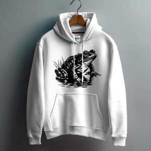 AMERICAN BULLFROG SVG, Amphibian Bullfrog Svg Files for Cricut, Pond ...