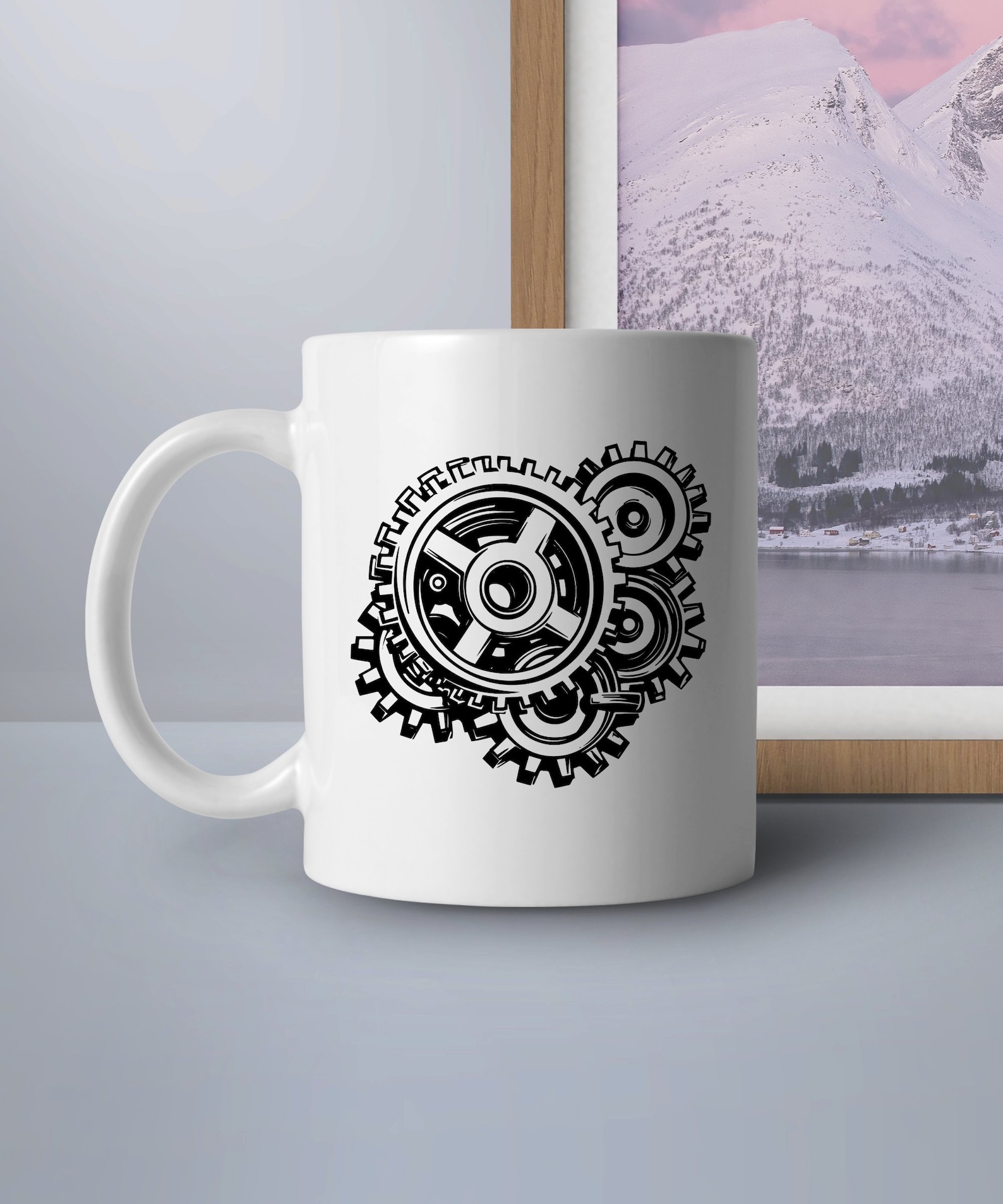 MECHANICAL GEAR SVG, Machine Cogs Svg Files for Cricut, Mechanical ...