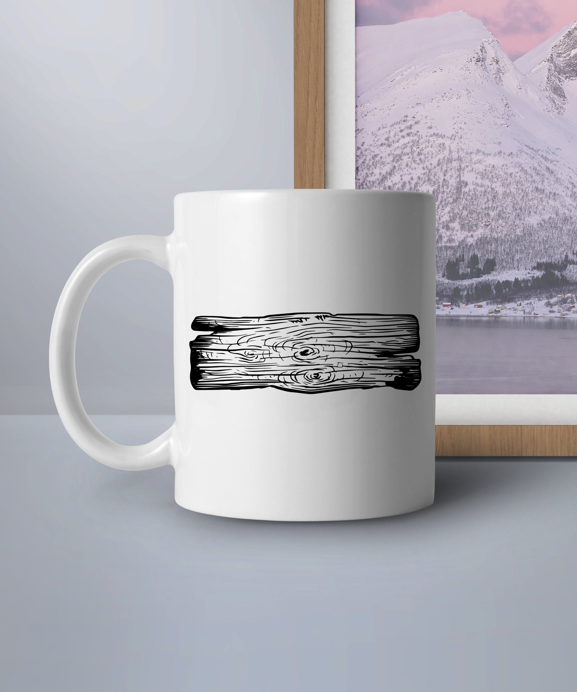 RUSTIC WOOD SLAB Svg, Tree Wood Slice Svg Files for Cricut, Timber Wood ...