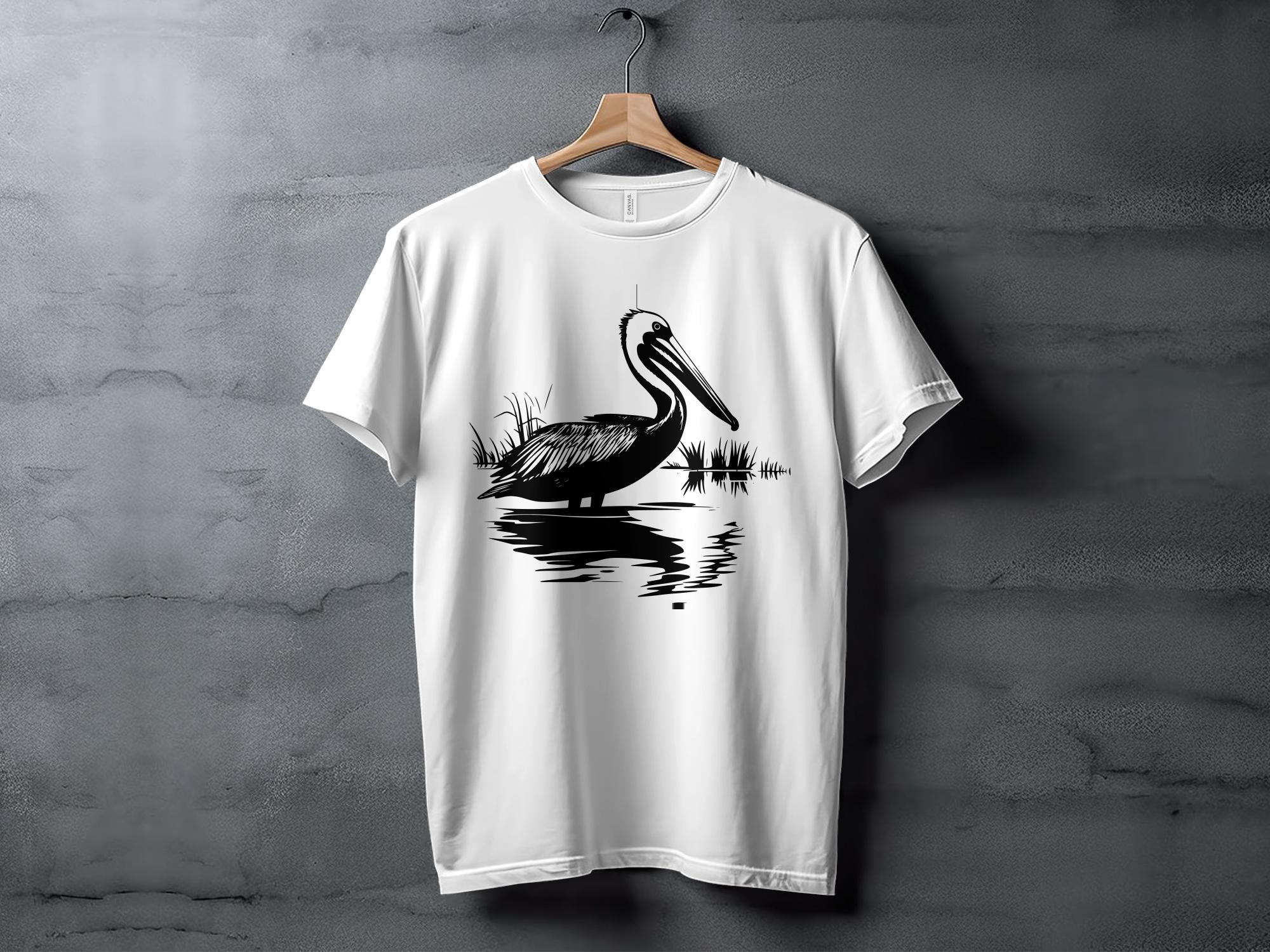 PELICAN WATER BIRD Svg, Pelican Seabird Svg Files for Cricut, Coastal ...