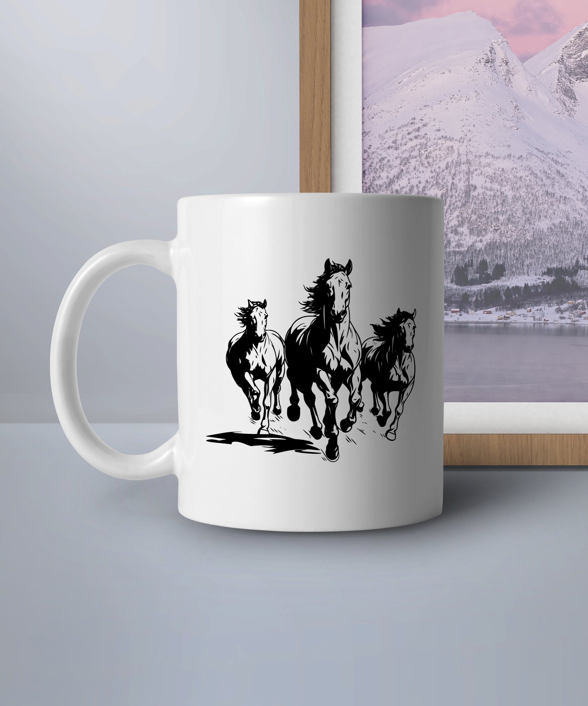 RUNNING HORSE CHARGE Svg, Horse Gallop Svg Files for Cricut, Horse ...