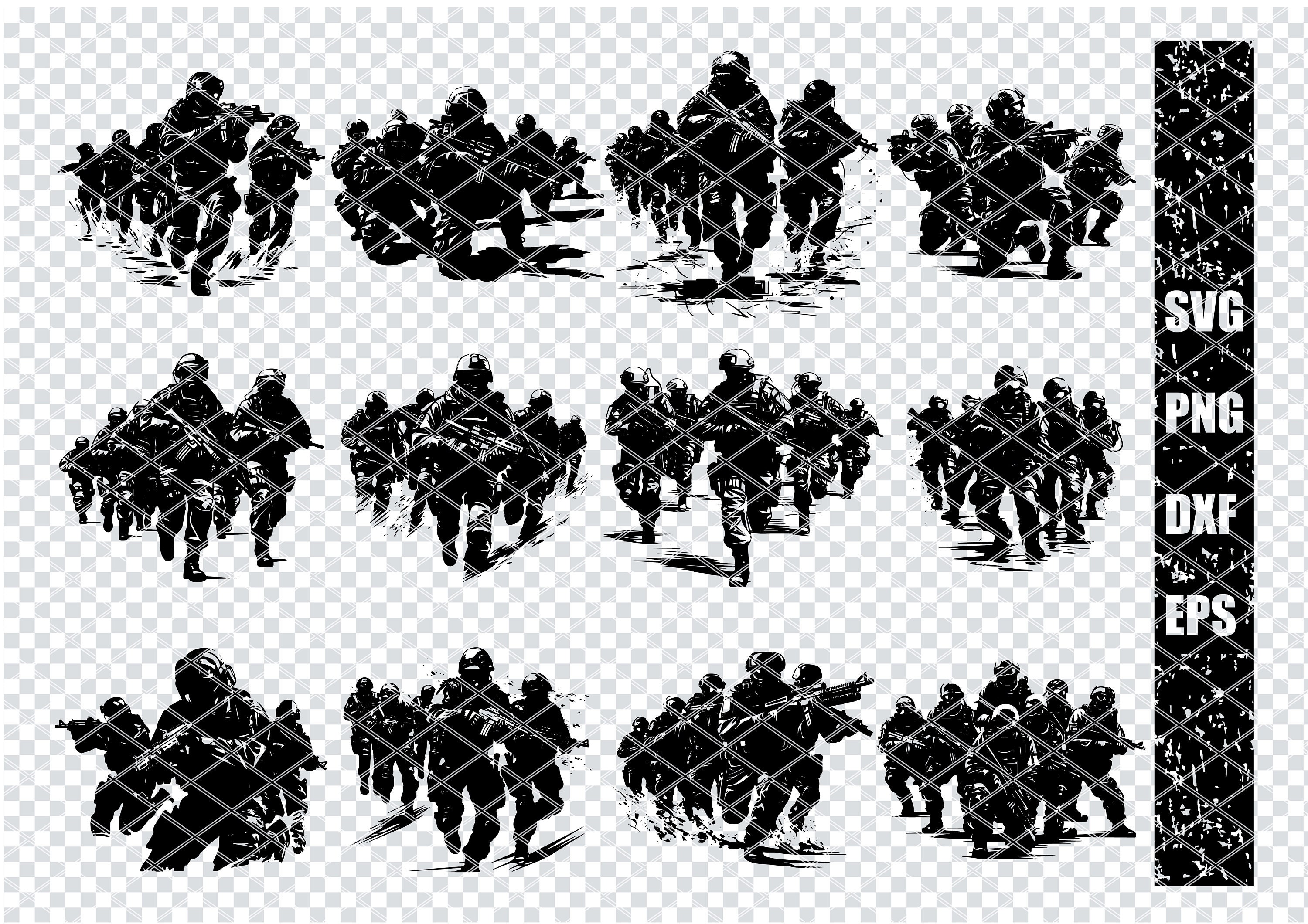 US POLICE SWAT Svg, Swat Tactical Team Svg Files for Cricut, Police ...