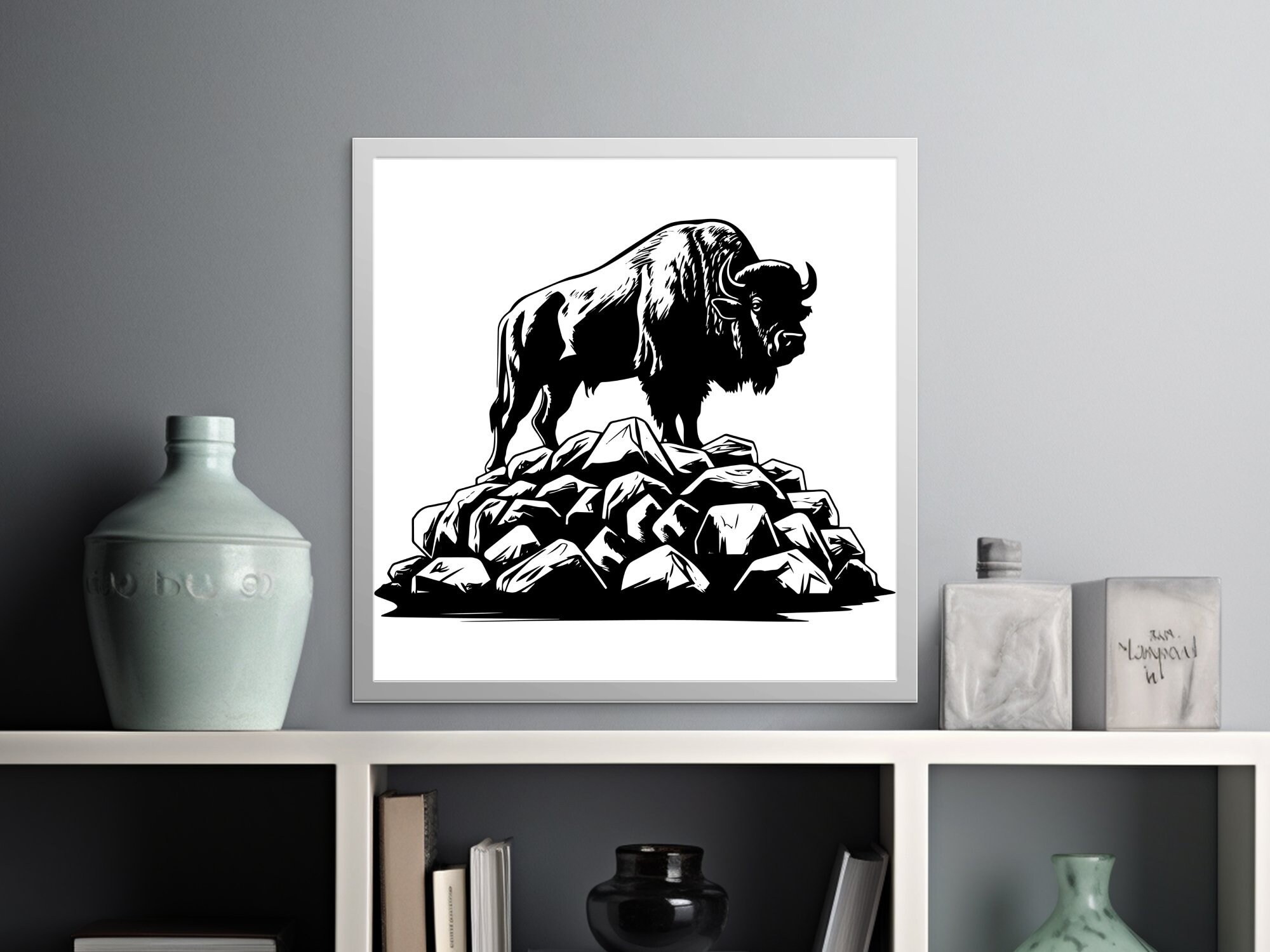 BISON SVG, BISON Clipart, Wild Bison Svg, Bison Svg Cut Files for ...