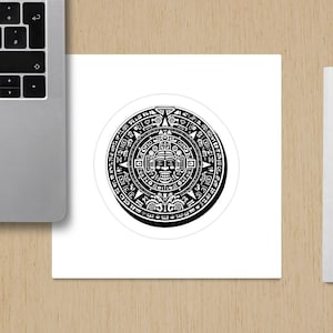 MAYAN CALENDAR SVG, Maya Glyph Svg Files for Cricut, Mesoamerican ...