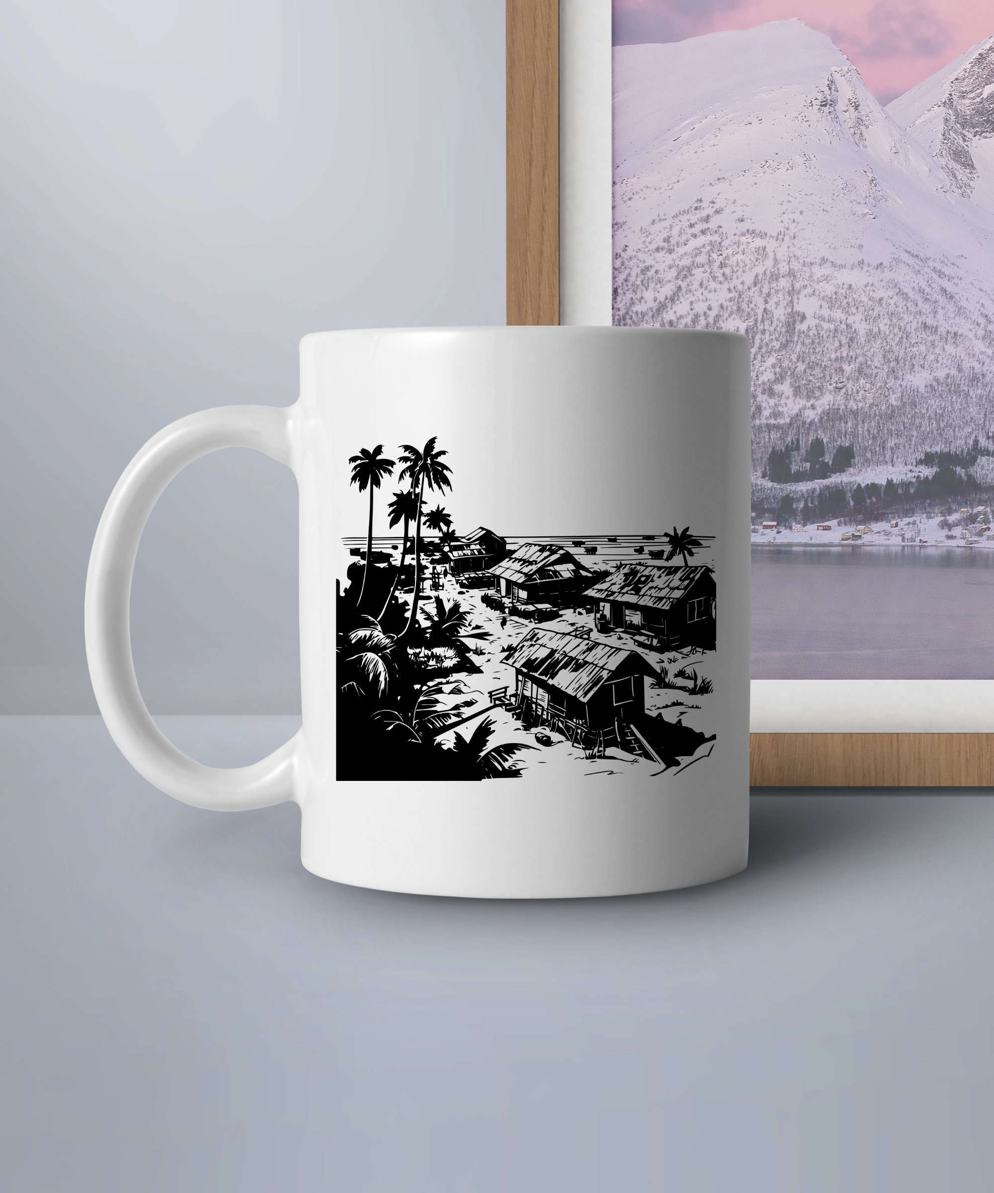 ISLAND VILLAGE SVG, Tropical Island Village Svg Files for Cricut ...