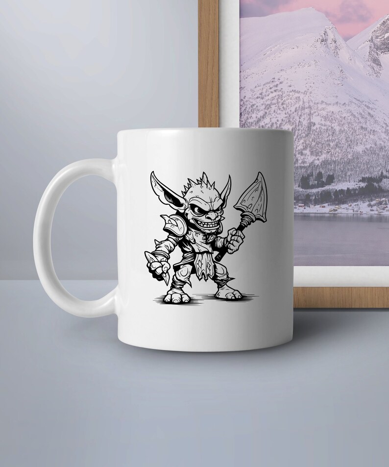 GOBLIN CREATURE SVG, Folklore Goblin Svg Files for Cricut, Fantasy ...