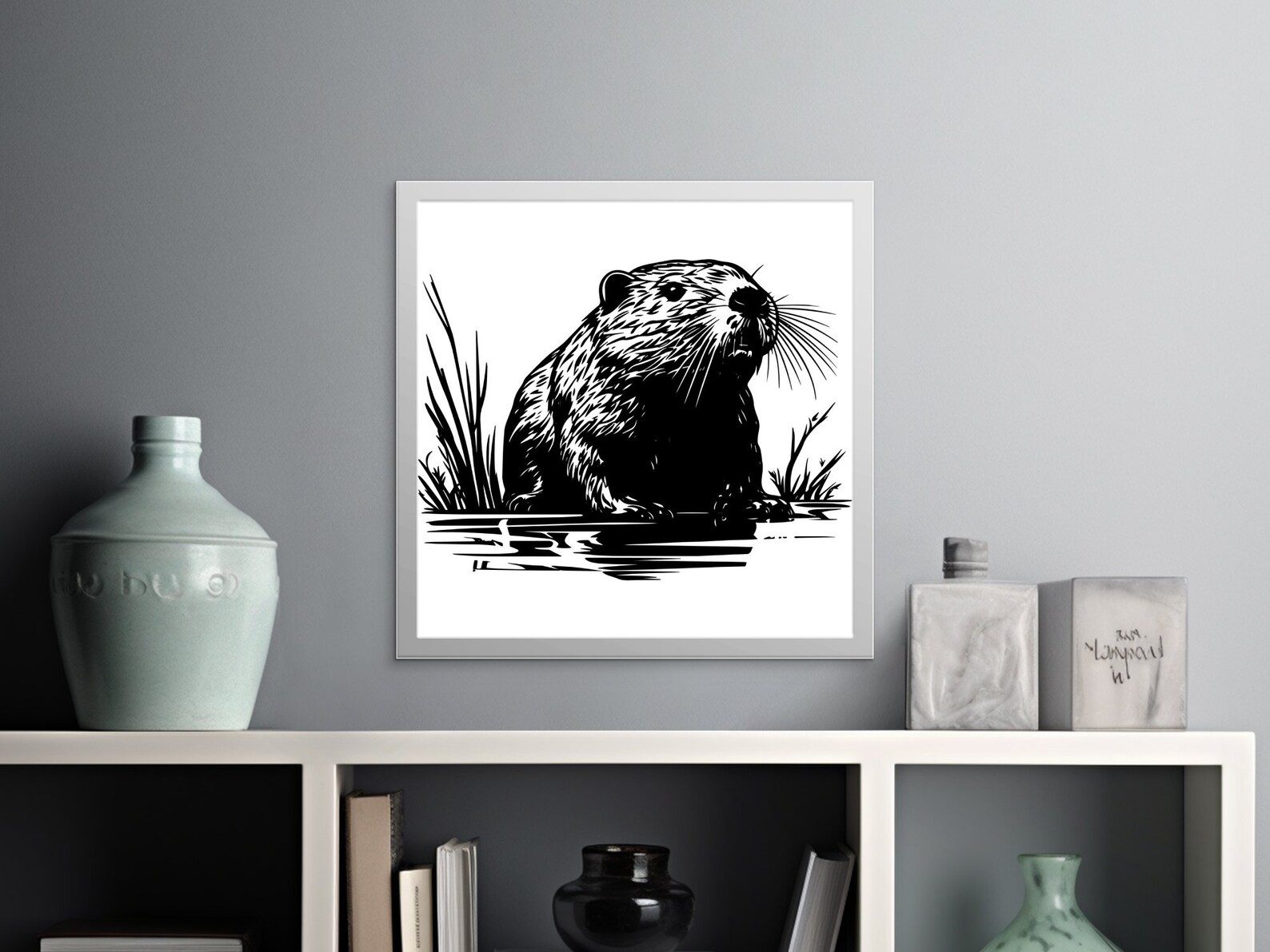 WILD BEAVER SVG, River Beaver Svg Files for Cricut, Mammal Beaver ...