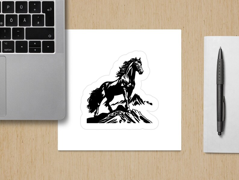 WILD MUSTANG HORSE Svg, North American Stallion Svg Files for Cricut ...