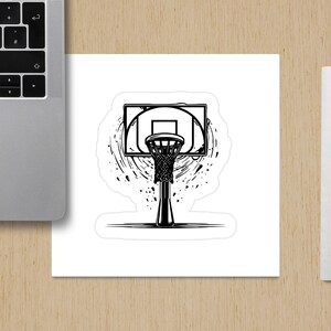 BASKETBALL HOOP SVG, Basketball Rim Net Svg Files for Cricut, Slam Dunk ...