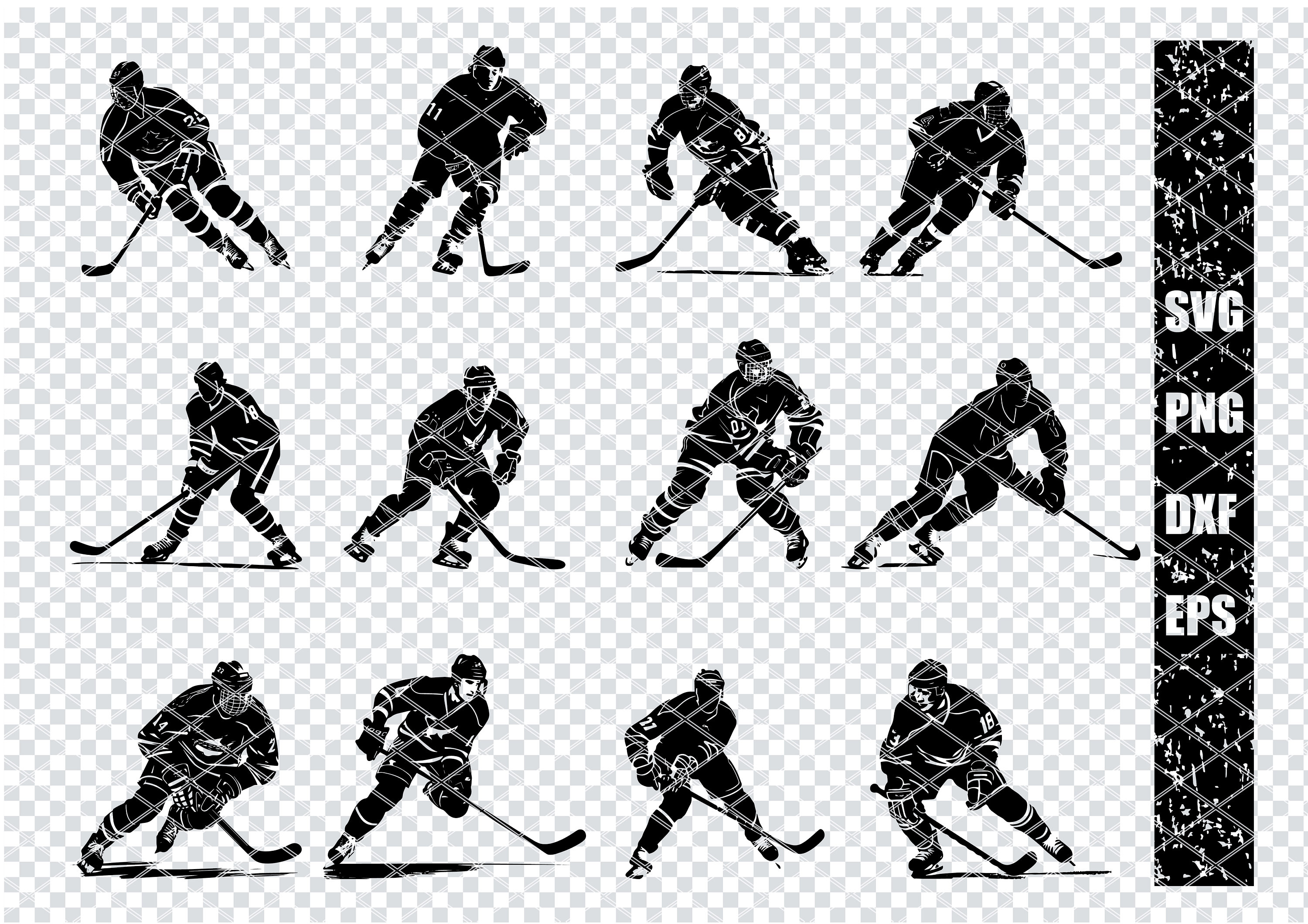 HOCKEY PLAYER SVG, Hockey Goalie Svg Cut Files, Hockey Goalie Clipart ...