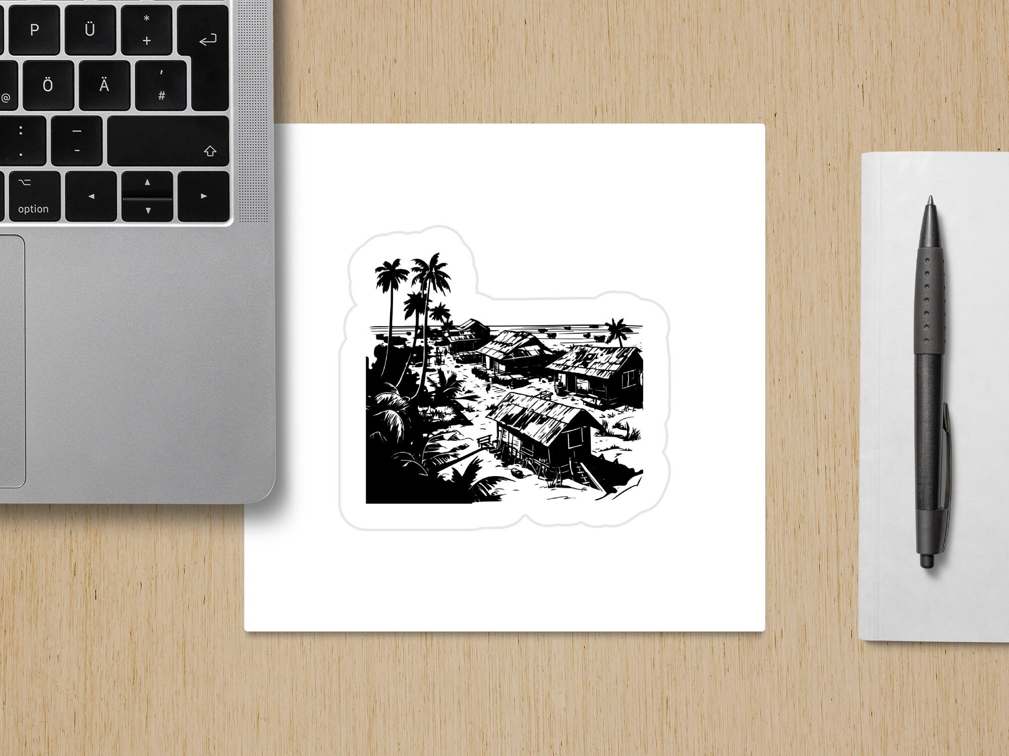 ISLAND VILLAGE SVG, Tropical Island Village Svg Files for Cricut ...