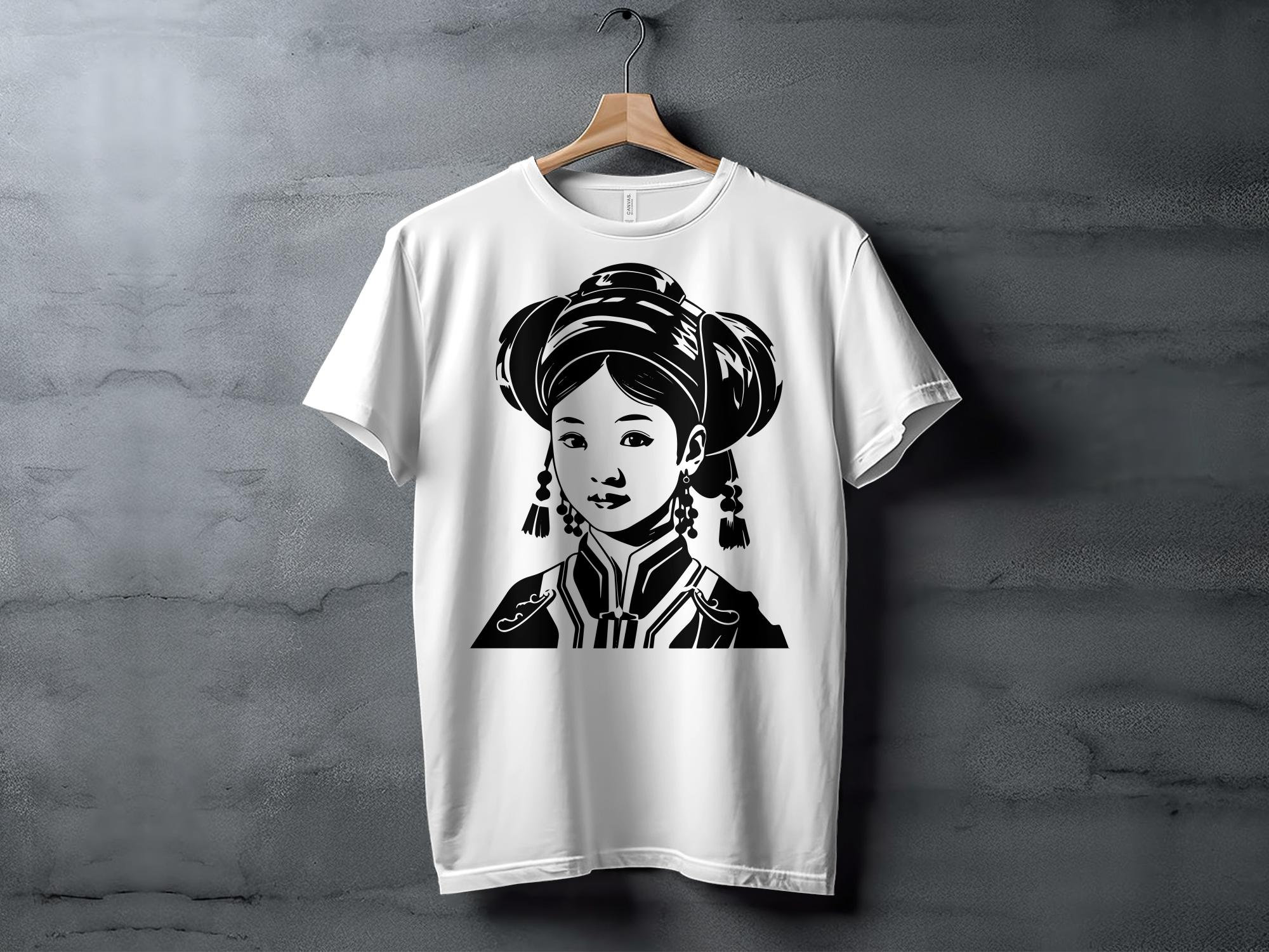 CHINESE GIRL SVG, Chinese Girl Kid Svg Files for Cricut, Chinese ...