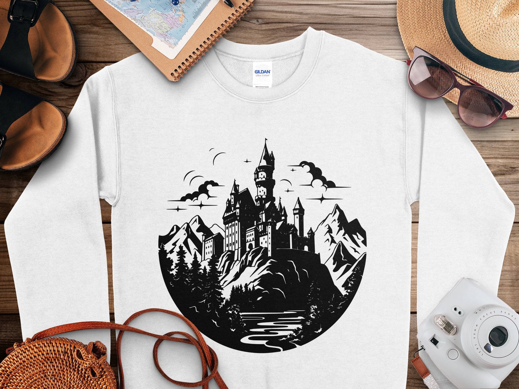 NEUSCHWANSTEIN CASTLE SVG, Neuschwanstein Castle Svg Files for Cricut ...