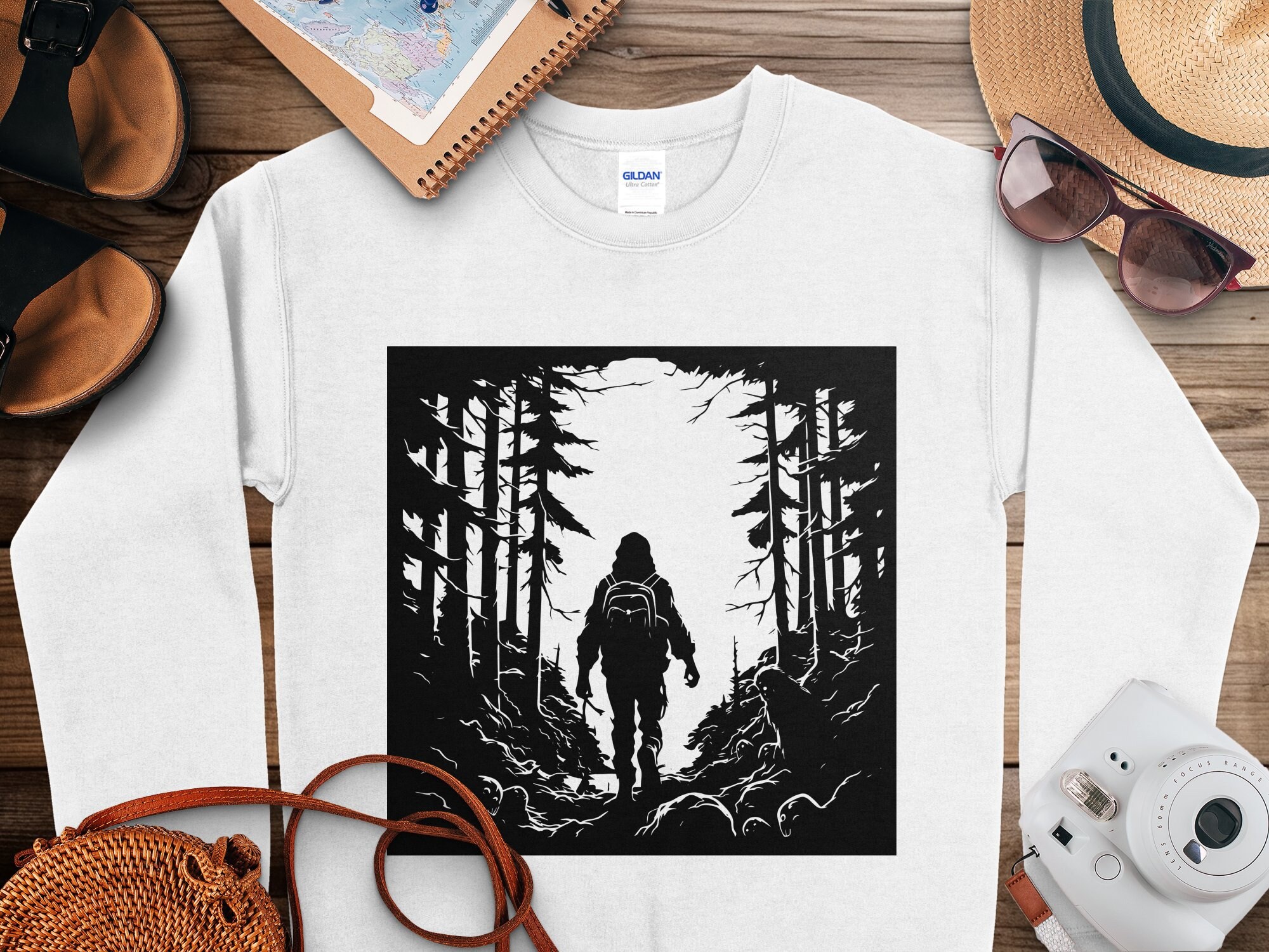 AOKIGAHARA HAUNTED FOREST Svg, Haunted Woodland Svg Files for Cricut ...