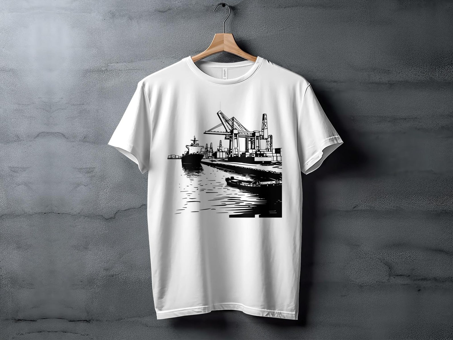 HARBOR DOCK SVG, Harbor Port Svg Files for Cricut, Coastal Seaport ...