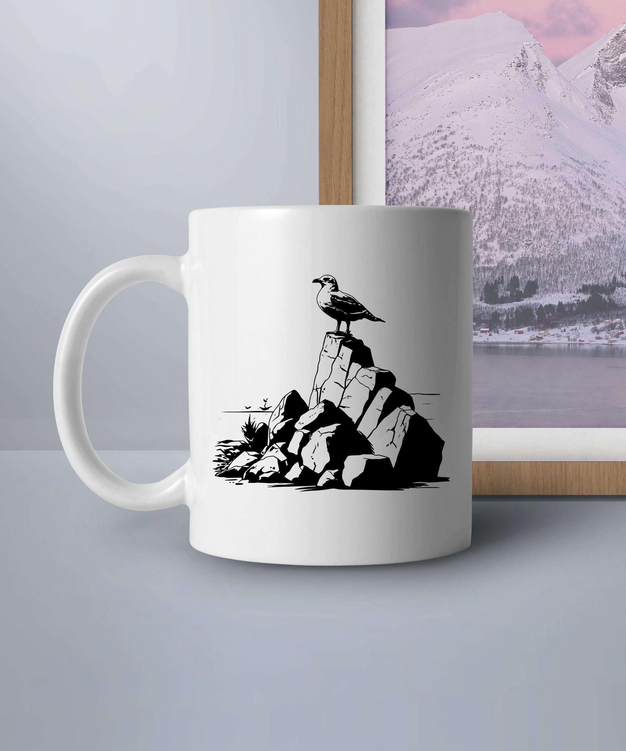 SEAGULL BIRD SVG, Sea Bird Svg Files for Cricut, Seagull Clipart ...