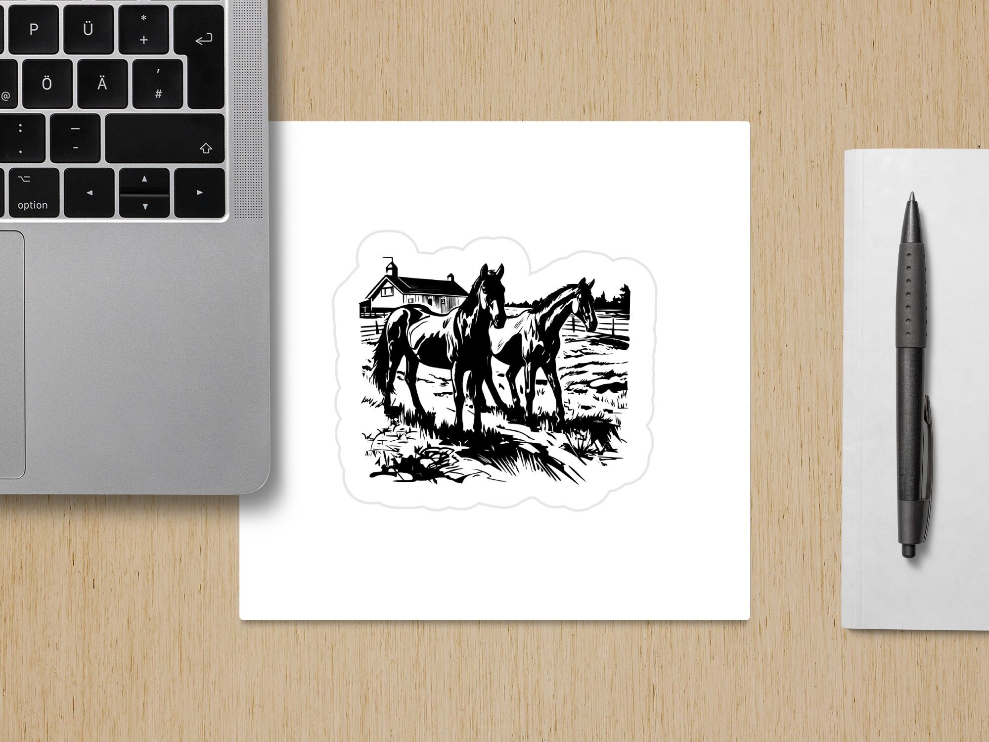 HORSE FARM SVG, Horse Ranch Svg Files for Cricut, Horse Stable Clipart ...