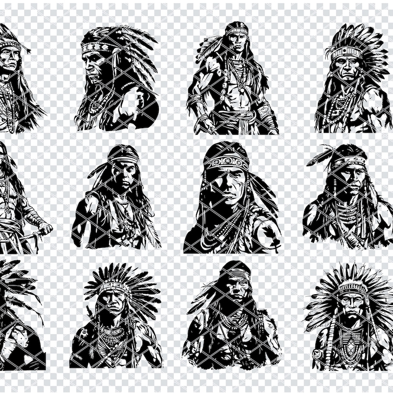 Native Kid Svg - Etsy