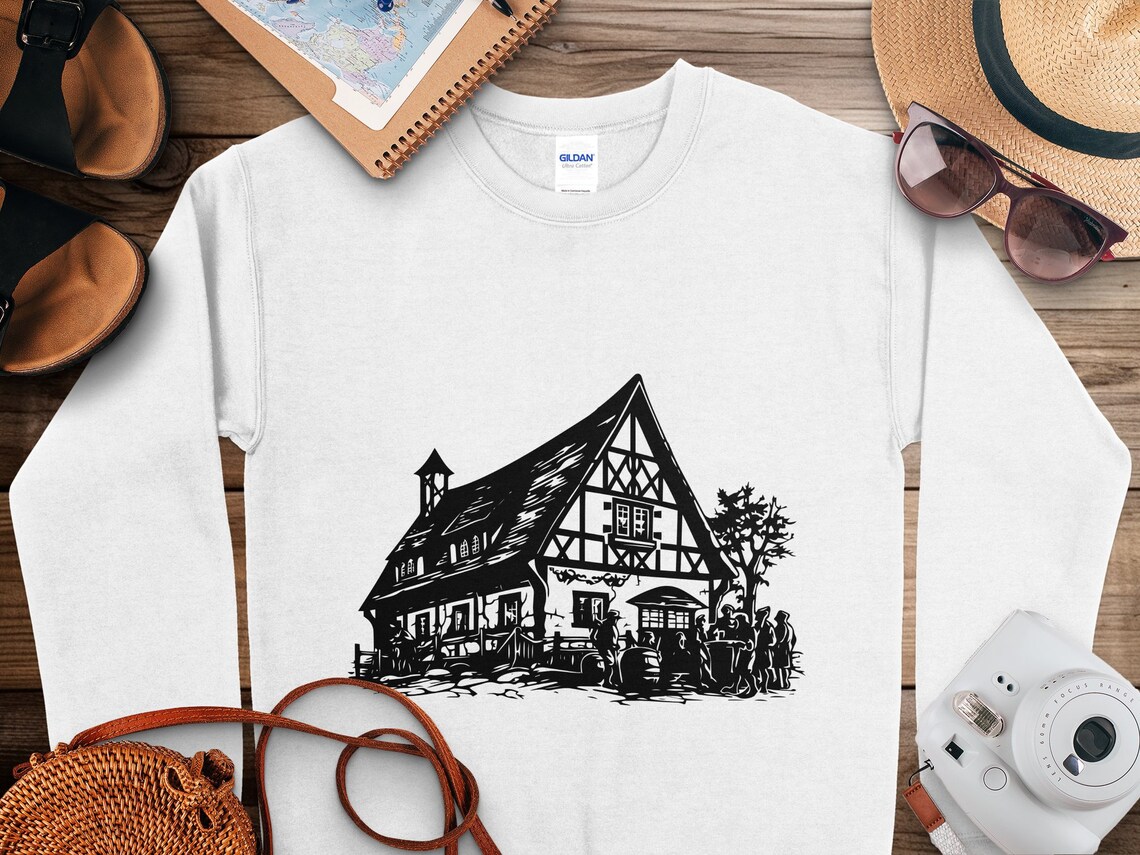 MEDIEVAL TAVERN SVG, Rustic Medieval Inn Svg Files for Cricut, Medieval ...