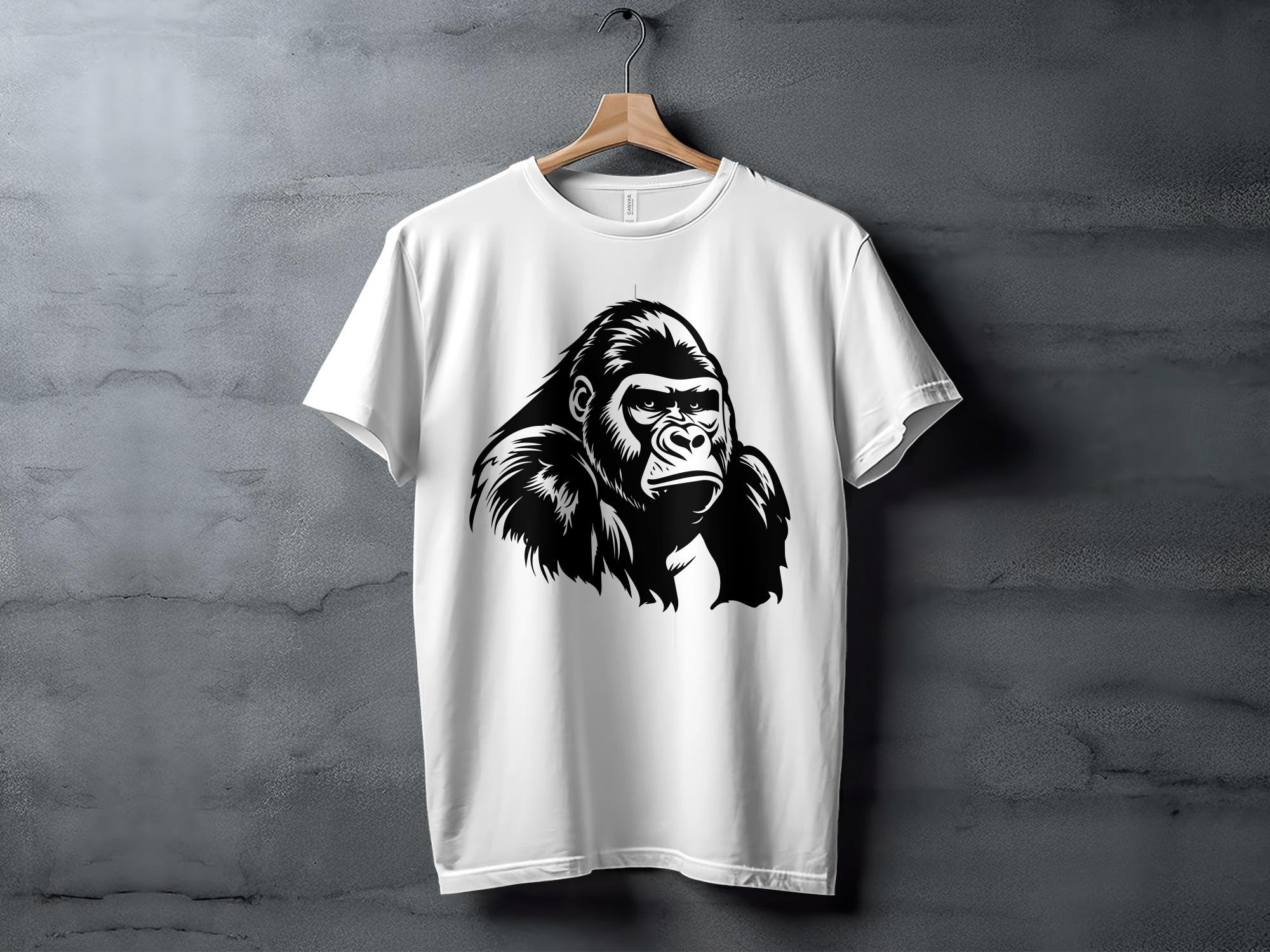 SILVERBACK GORILLA SVG, Silverback Gorilla Svg Files for Cricut ...