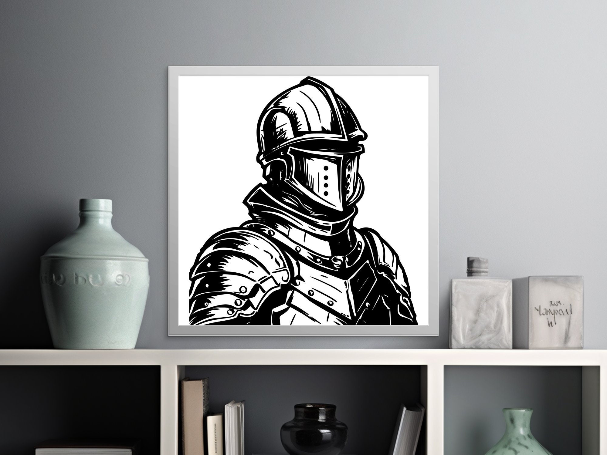 MEDIEVAL KNIGHT SVG, Noble Knight Armor Svg Files for Cricut, Knight ...