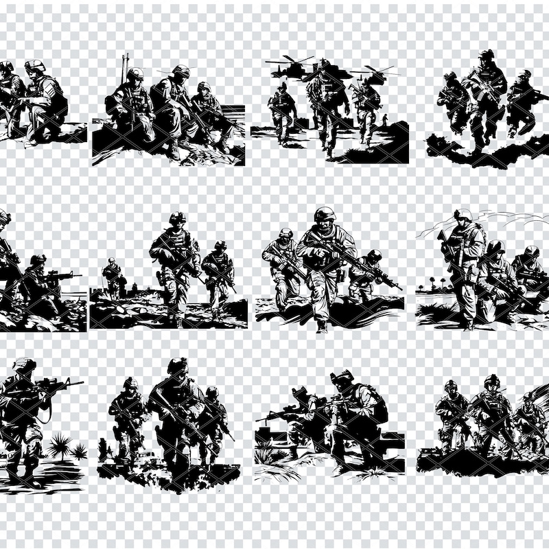 Us Military Stencil - Etsy