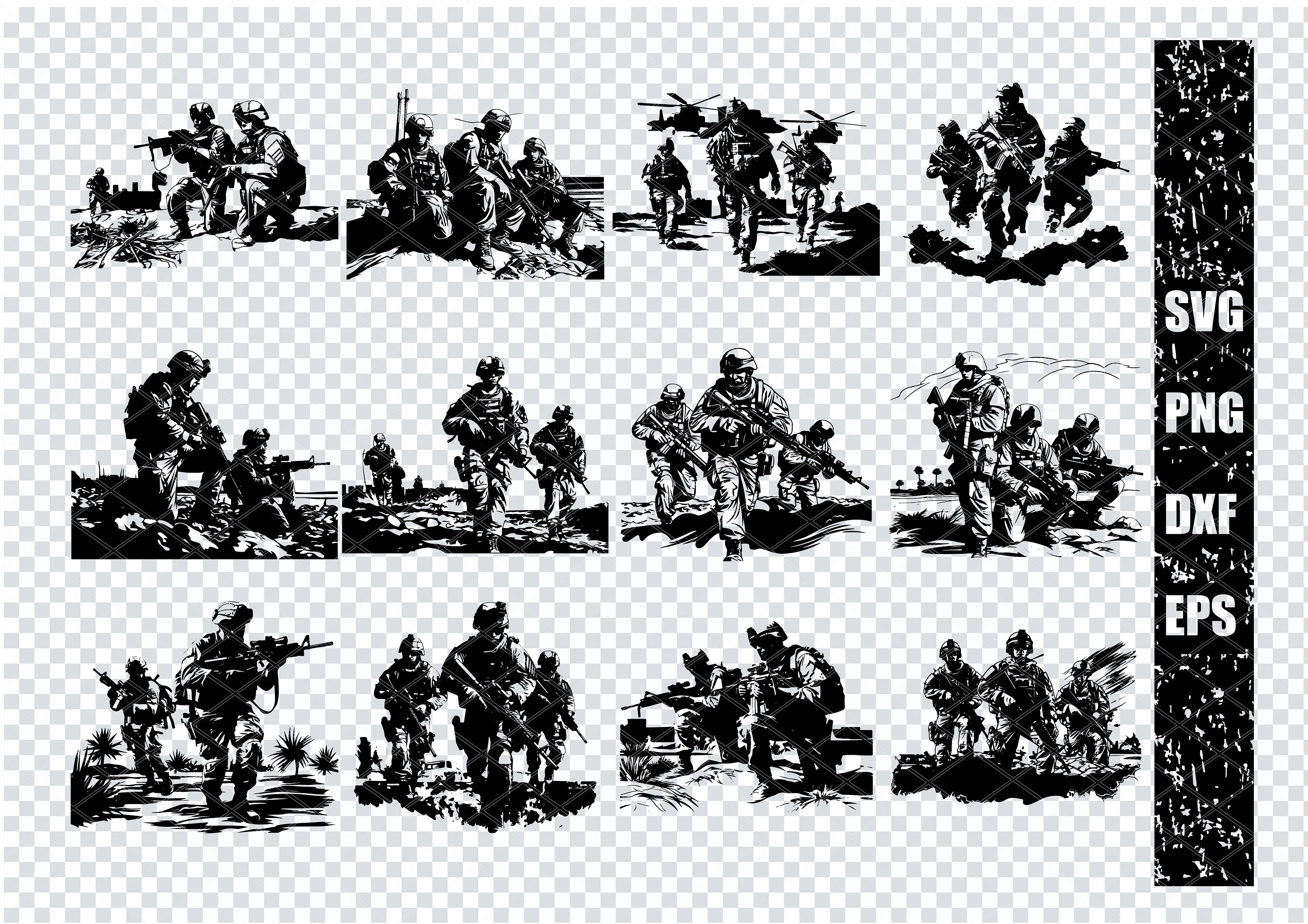 US MILITARY SOLDIER Svg, Military Operation Svg Files for Cricut, Armed ...