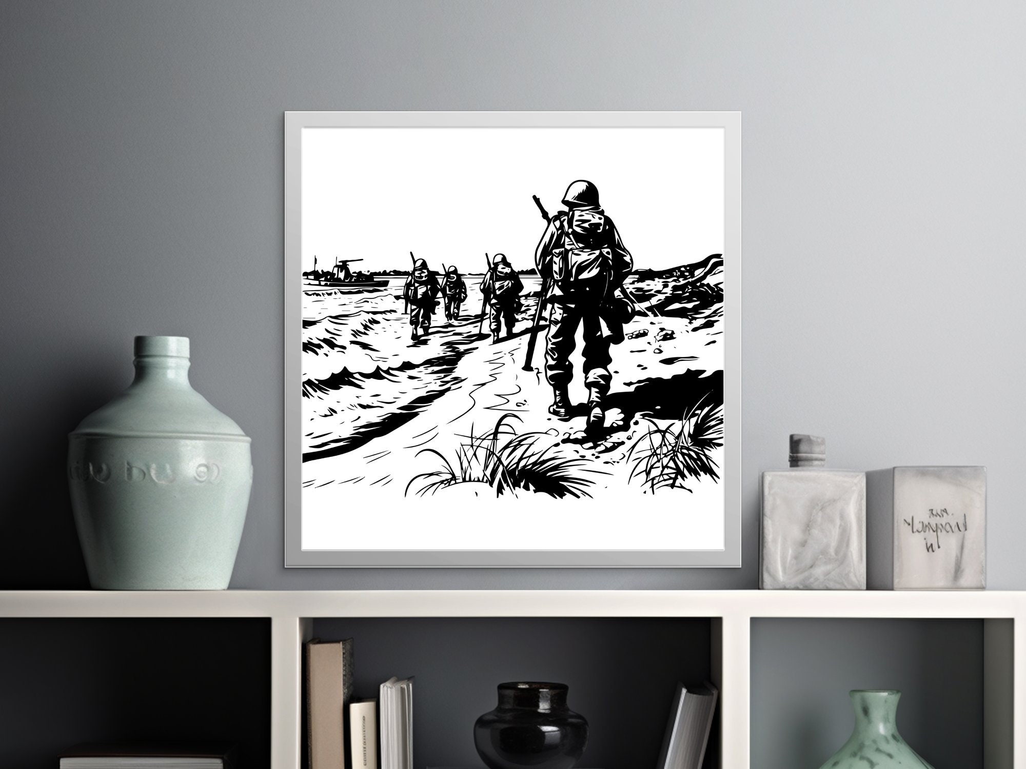 D DAY NORMANDY Svg, Normandy Landing Beach Svg Files for Cricut, World ...