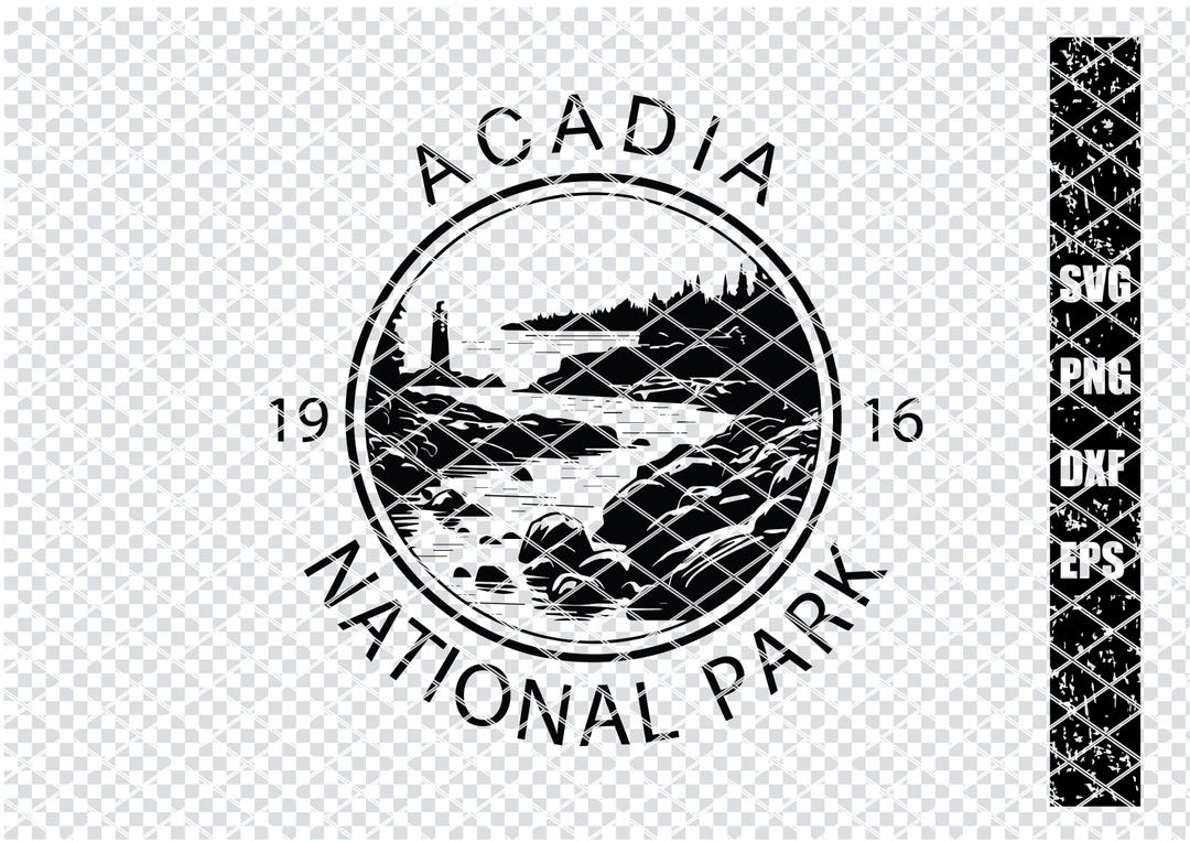 ACADIA NATIONAL PARK Svg, Acadia Maine Svg Files for Cricut, Acadia ...