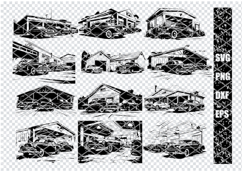 CAR REPAIR GARAGE Svg, Car Repair Garage Svg Files for Cricut, Garage ...