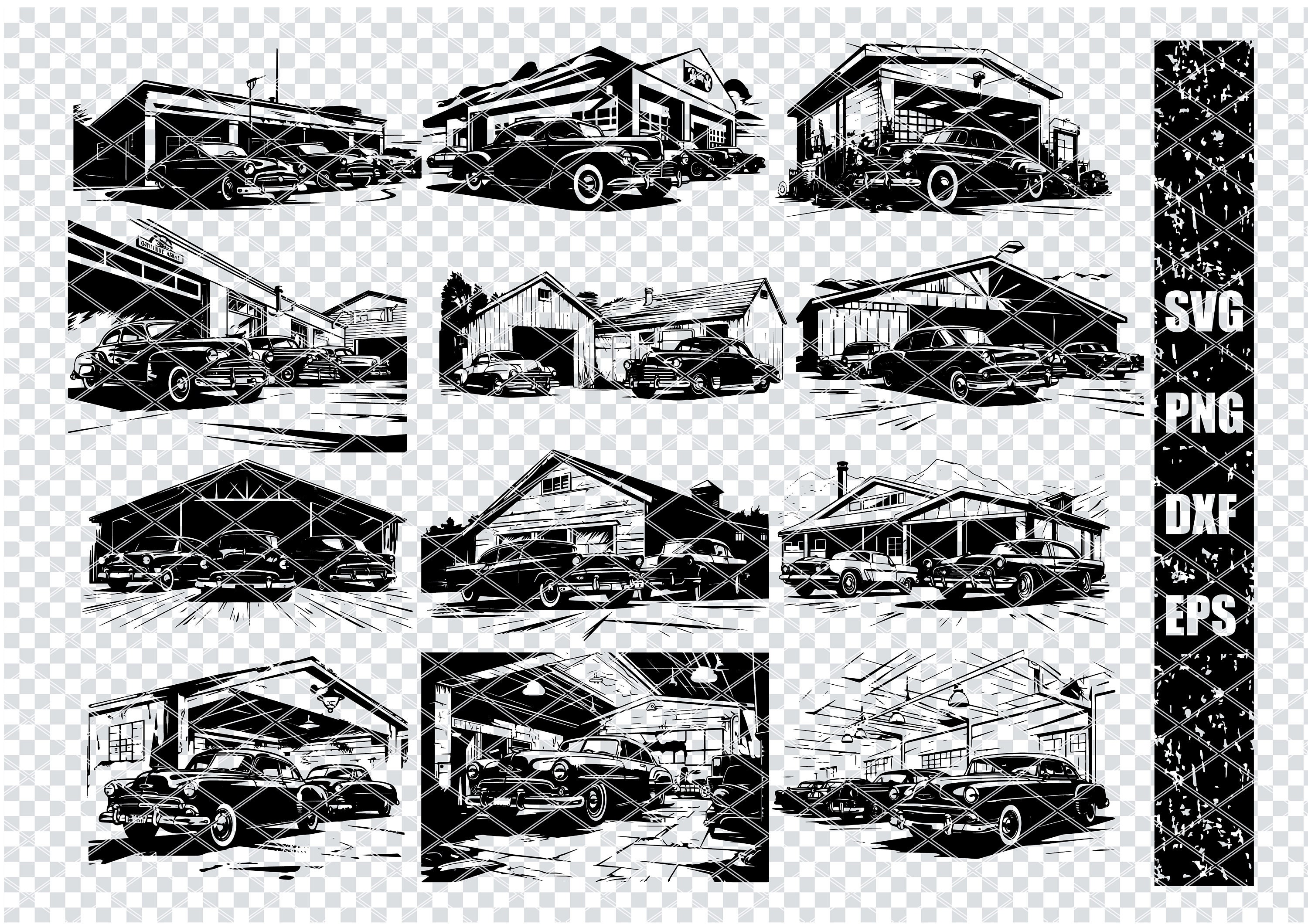 CAR REPAIR GARAGE Svg, Car Repair Garage Svg Files for Cricut, Garage ...