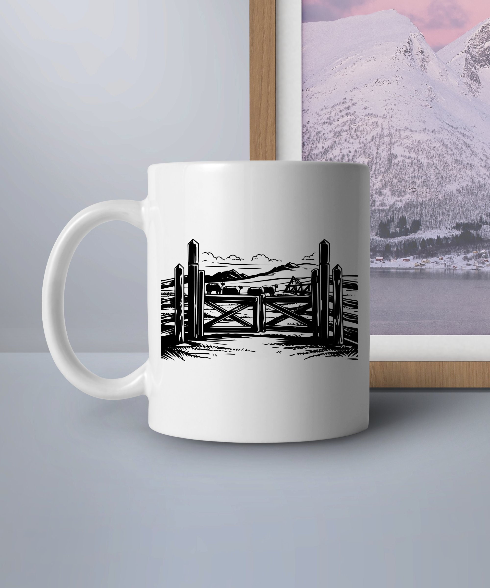 RANCH GATE ENTRANCE Svg, Farm Gate Entrance Svg Files for Cricut, Ranch ...