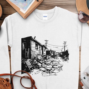 URBAN SLUM NEIGHBORHOOD Svg, Urban Slum Houses Svg Files for Cricut ...